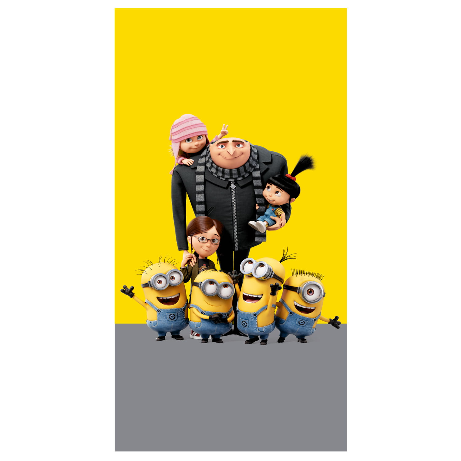 Ręcznik 70x140 Dru Gru i Minionki dziecięcy bawełniany Carbotex - Bella ...